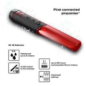 XP Metal Detectors MI-6 Pinpointer, with Wireless connectivity to The Deus II, Deus & ORX Metal detectors, by XP Metal Detectors to be Used by All detectorists (MI-6-AM)