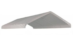 shelterlogic maxap canopy replacement cover, white, 10 x 20 ft.