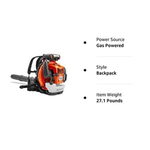 Husqvarna 580BFS Gas Backpack Blower