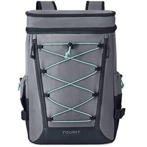 TOURIT Backpack Cooler Leakproof Insulated Cooler Backpack Large Capacity Lightweight Soft Cooler Bag for Men Women to Picnics, Camping, Hiking, Beach, Park or Day Trips