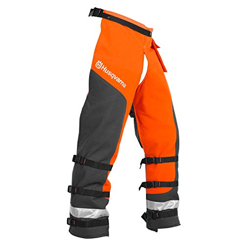 Husqvarna 587160705 Tech Technical Apron Chap, 40 to 42-Inch, Orange