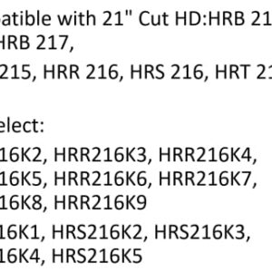 Lawn Mower Parts 42661-VE2-800 Gears 42672-VE2-800 Keys Springs & Clips, Compatible with H-onda Drive Wheel Kit, for H-onda Mower HRR216/HRS216 Drive Gear Kit 12 Teeth - Fits HRB216K4 HRB216K5 Models