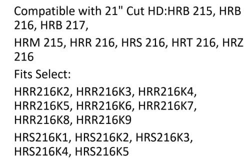 Lawn Mower Parts 42661-VE2-800 Gears 42672-VE2-800 Keys Springs & Clips, Compatible with H-onda Drive Wheel Kit, for H-onda Mower HRR216/HRS216 Drive Gear Kit 12 Teeth - Fits HRB216K4 HRB216K5 Models