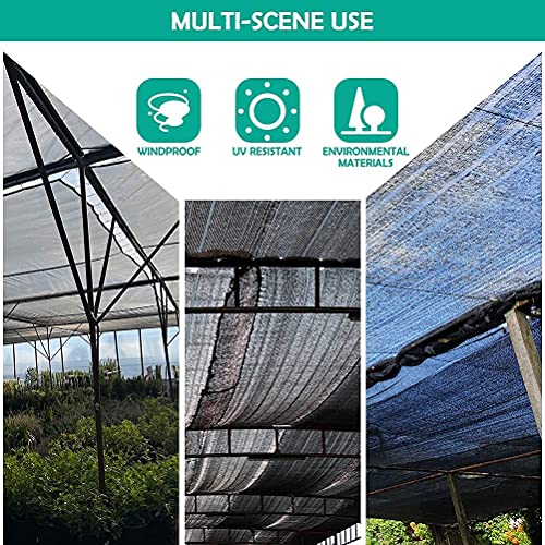 EXPECTLAND 40% Sunblock Shade Cloth,6.5 x 10 ft UV Resistant Net,Tear-Resistant Garden Shade Mesh Tarp for Greenhouse Patio Lawn Flower Plant