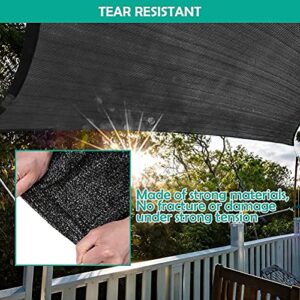 EXPECTLAND 40% Sunblock Shade Cloth,6.5 x 10 ft UV Resistant Net,Tear-Resistant Garden Shade Mesh Tarp for Greenhouse Patio Lawn Flower Plant