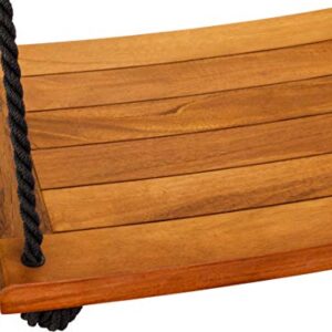 24" Asia Curve Teak Swing