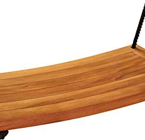 24" Asia Curve Teak Swing