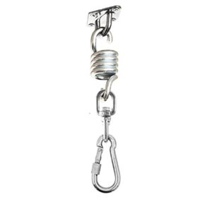 BigTron Hammock Hanging Kit, Swivel Hook, Stainless Steel 600lb Capacity, Perfect for Hammocks, Chairs, Beds, Baskets, Furniture, Swings Outdoor/Indoor