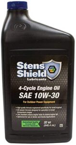 stens shield 770-132 sae 10w-30 4-cycle engine oil quart