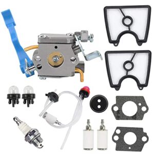 590460102 carburetor with 597797901 air filter 581798001 fuel line kit for husq 125b 125bvx 125bx jonsered b2126 bv2126 b2126 leaf blower trimmer zama c1q-w37 carb 545112101