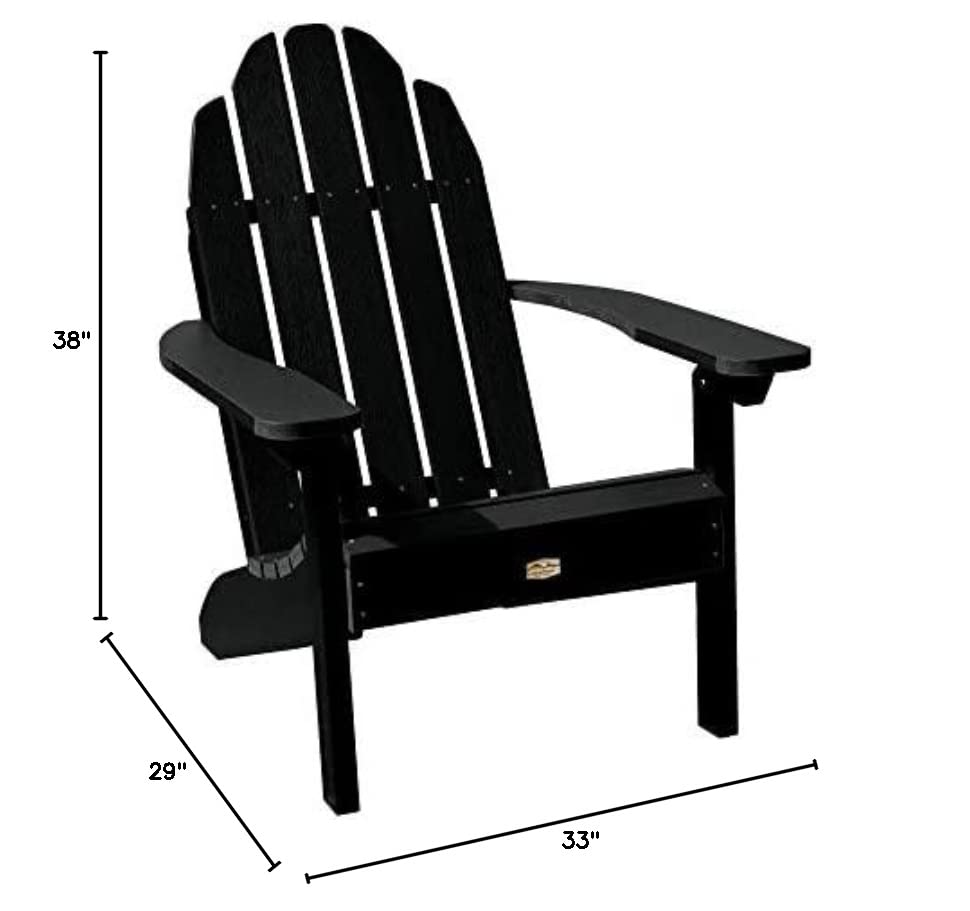 Elk Outdoors EO-CLAS1-ABY The Essential Adirondack Chair, Abyss