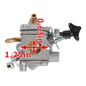 partszen C1Q-S183 Carburetor for Stihl BR500 BR500Z BR550 BR600 Backpack Blower with Spark Plug