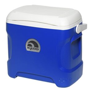 igloo 30 quart contour cooler , blue