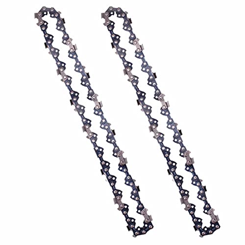 VanRank 2 Pack S40 10 Inch Chainsaw Chain 3/8" LP Pitch .050" Gauge 40 Drive Links Fits for Worx WG309 Remington RM8EPS Craftsman Poulan Ryobi Greenworks SWJ803E SWJ807E Saw Chain