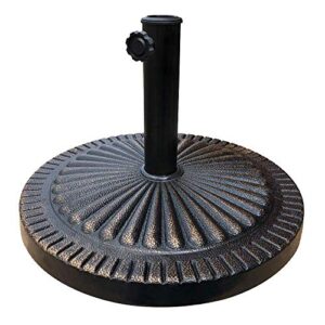 eliteshade usa umbrella base umbrella stand heavy duty market patio outdoor umbrella holder,dark copper