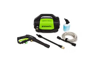 greenworks 1500 psi 1.2 gpm electric pressure washer, gpw1502