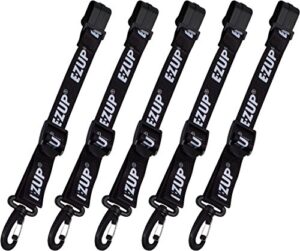 e-z up ezcp5pk, set of 5, black canopy hanging clips, 5-pck