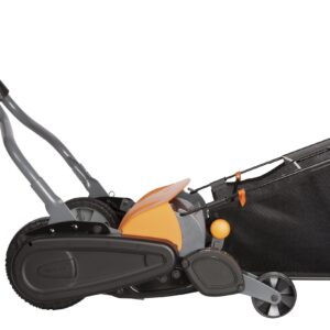 Fiskars 361800-1002 StaySharp Max Grass Catcher 18 Inch, Black