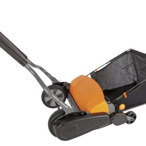 Fiskars 361800-1002 StaySharp Max Grass Catcher 18 Inch, Black