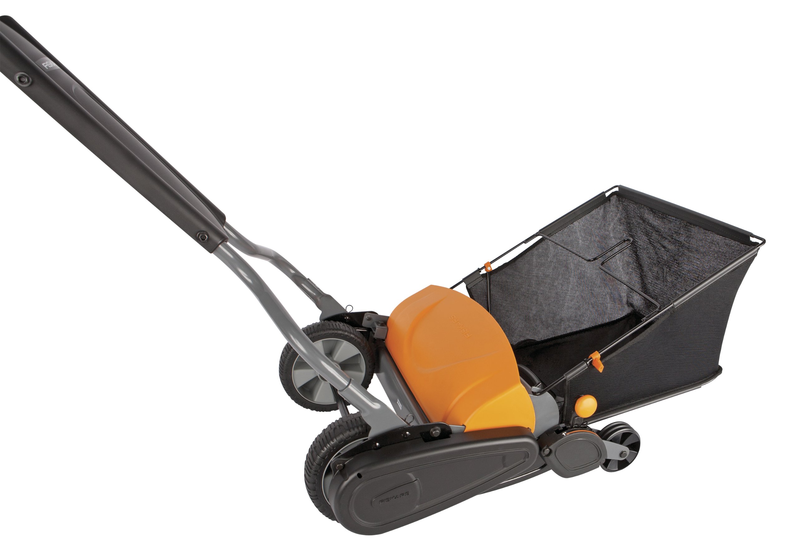 Fiskars 361800-1002 StaySharp Max Grass Catcher 18 Inch, Black