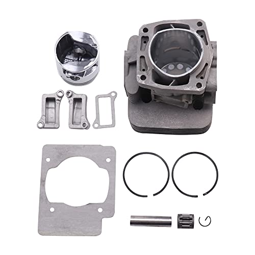 MOFANS 51mm Bore Piston 577424001 Assembled Cylinder Top End Rebuild Kit Fit for Redmax EBZ8500 EBZ8500RH Backpack Blowers