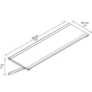 Palram - Canopia Yukon Shelf Kit