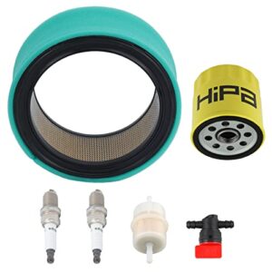 hipa 2408303 24-083-03-s air filter 52 050 02-s oil filter extra capacity for kohler tune up kit ch18-ch25 cv18-cv25 ch730-ch740 cv675-cv740 ech730-ech749 command 18hp-25hp ohv engine lawn mower parts