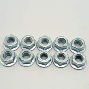 shiosheng 10pcs Chain Saw Bar Nuts for Craftsman, Husqvarna, Poulan Pro, Poulan 531300382 530015917 503220001