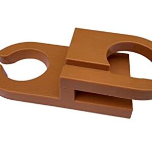 WUnlimited Adirondack Add-on Cup Holder, Walnut