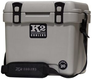 k2 coolers summit 20 cooler, gray