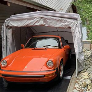 Ikuby Medium Carport, Car Shelter, Car Canopy, Car Garage, Car shed, Car House, Car Park, Foldable, Retractable, Lockable, Durable Shelter