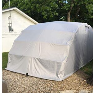 Ikuby Medium Carport, Car Shelter, Car Canopy, Car Garage, Car shed, Car House, Car Park, Foldable, Retractable, Lockable, Durable Shelter