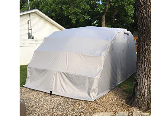 Ikuby Medium Carport, Car Shelter, Car Canopy, Car Garage, Car shed, Car House, Car Park, Foldable, Retractable, Lockable, Durable Shelter