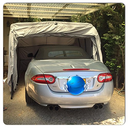 Ikuby Medium Carport, Car Shelter, Car Canopy, Car Garage, Car shed, Car House, Car Park, Foldable, Retractable, Lockable, Durable Shelter