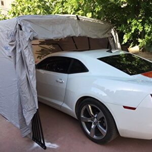 Ikuby Medium Carport, Car Shelter, Car Canopy, Car Garage, Car shed, Car House, Car Park, Foldable, Retractable, Lockable, Durable Shelter