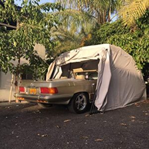 Ikuby Medium Carport, Car Shelter, Car Canopy, Car Garage, Car shed, Car House, Car Park, Foldable, Retractable, Lockable, Durable Shelter