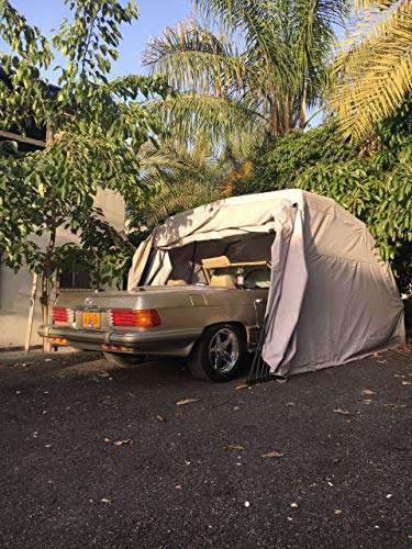 Ikuby Medium Carport, Car Shelter, Car Canopy, Car Garage, Car shed, Car House, Car Park, Foldable, Retractable, Lockable, Durable Shelter