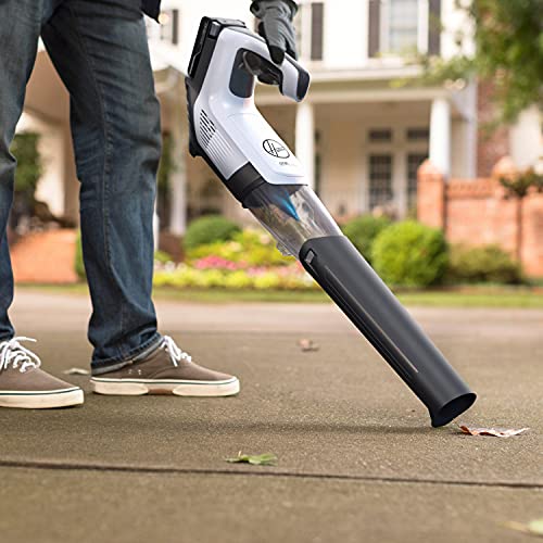 Hoover ONEPWR Cordless High Performance Blower, Battery Powered, Lightweight, Leaf Blower, BH57205, White