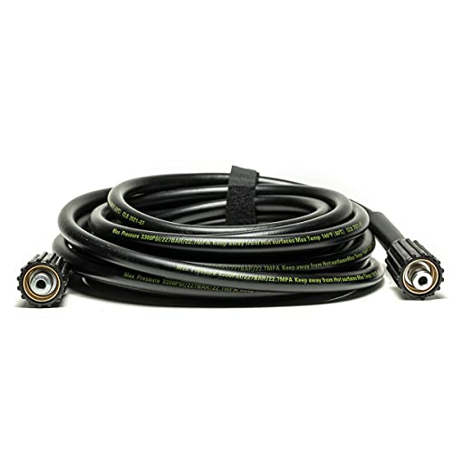 Greenworks 25-Foot Universal 1/4-Inch 3300 PSI Pressure Washer Hose 5202702