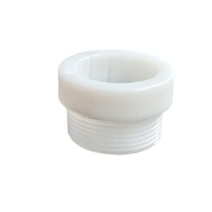 JILINWEI White Pool Umbrella Stabilizer Adapter,Threaded Adapter Sleeves ONLY Fits for 1 3/4" Aquastar Pool Umbrella Insert