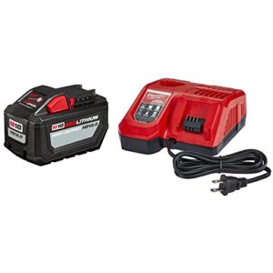 milwaukee electric tools 48-59-1200 red lithium high output starter kit