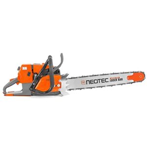 neo-tec ns892 gas chainsaw with 36 inch bar and chain,92cc 2-cycle gasoline power 5.2kw 6.4hp chain saws for big wood cutting,all parts fit for ms660 g660