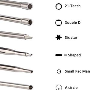 HPENP Pack-of-12 Carburetor Adjustment Tool Tune up kit Carb Adjusting Tool for Common 2 Cycle Small Engine Echo STIHL Poulan Husqvarna MTD Ryobi Homelite Trimmer Weed Eater Chainsaw