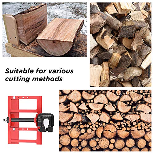 HVUE Vertical Chainsaw Mill Lumber Cutting Guide Saw Steel Timber Chainsaw Attachment Cut Guided Mill Wood for Builders and Woodworkers