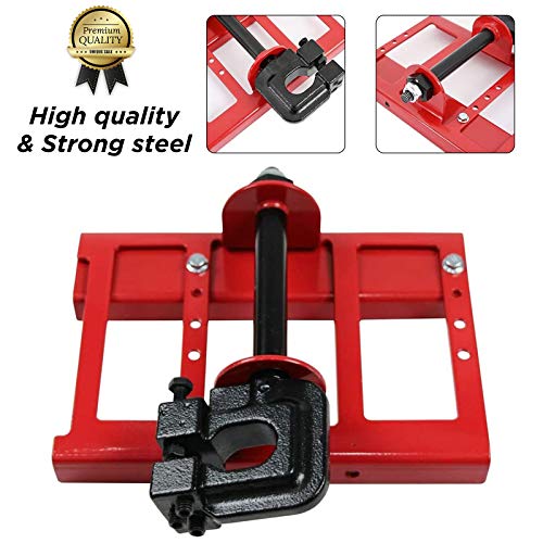 HVUE Vertical Chainsaw Mill Lumber Cutting Guide Saw Steel Timber Chainsaw Attachment Cut Guided Mill Wood for Builders and Woodworkers