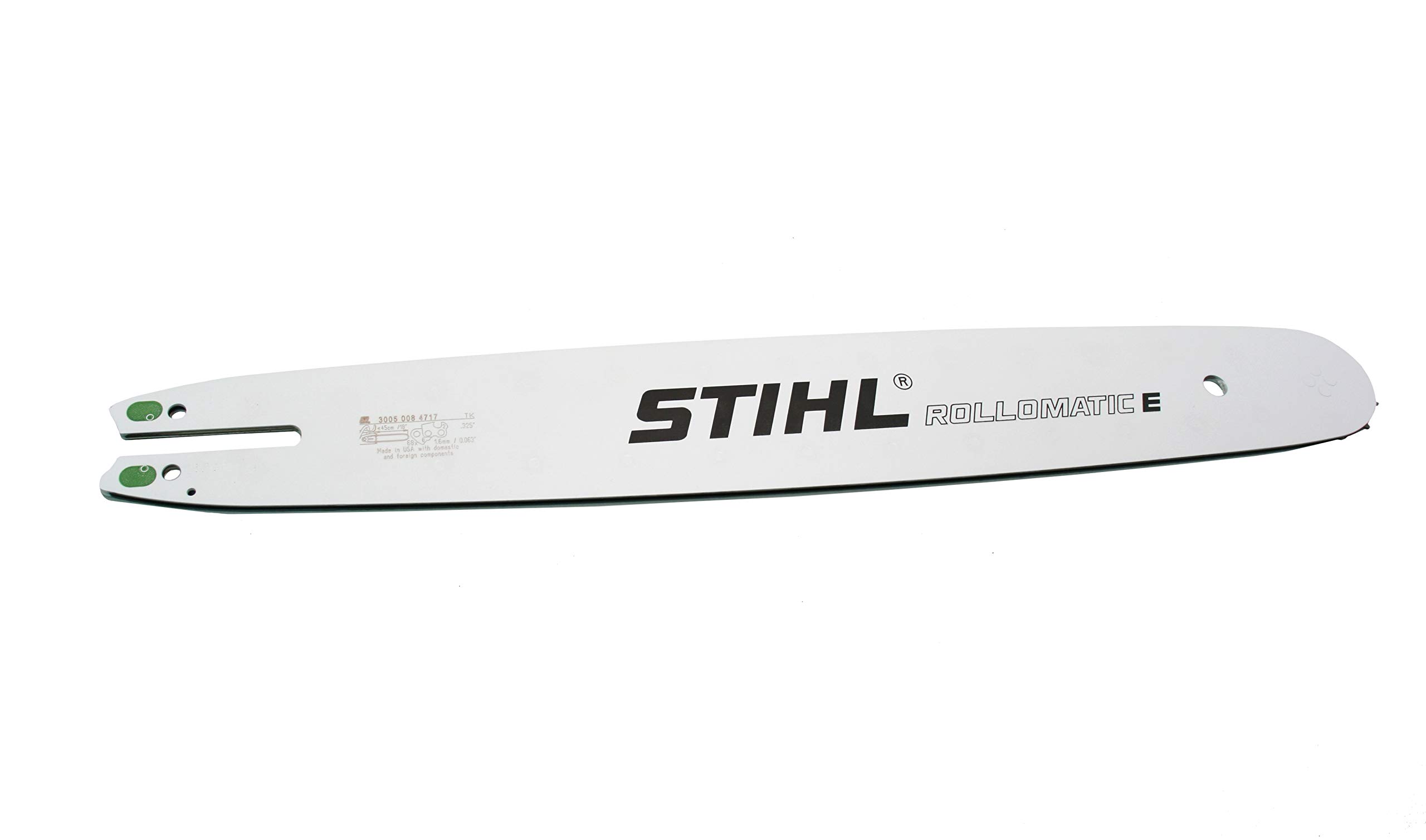 STIHL 3005 008 4717 Rollomatic E Chain Saw Bar, 18-Inch