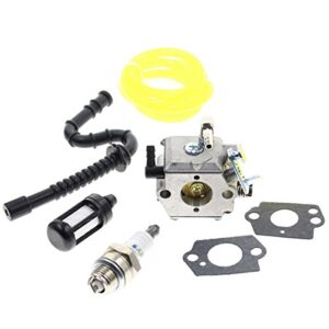 carbhub carburetor for stihl 028 028av 028 super walbro wt-16b tillotson hu-40 with fuel line