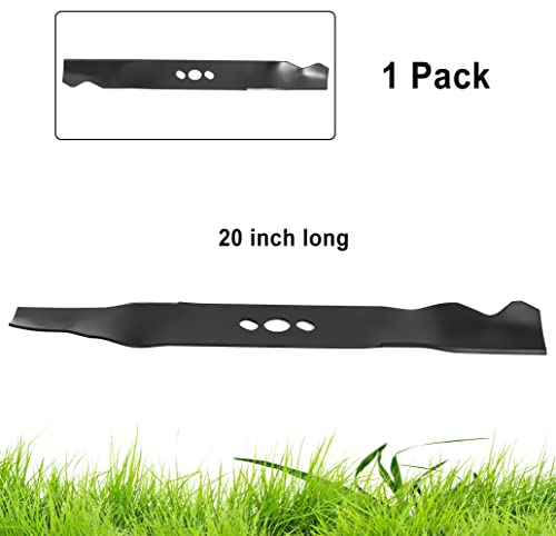 Wadoy 2105300125A Blade 1 Pack, MNA152505 MNA152701 Lawn Mower Blade Compatible with Hyper Tough 20 Inch Mower Blade