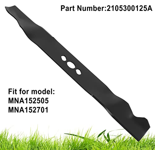 Wadoy 2105300125A Blade 1 Pack, MNA152505 MNA152701 Lawn Mower Blade Compatible with Hyper Tough 20 Inch Mower Blade