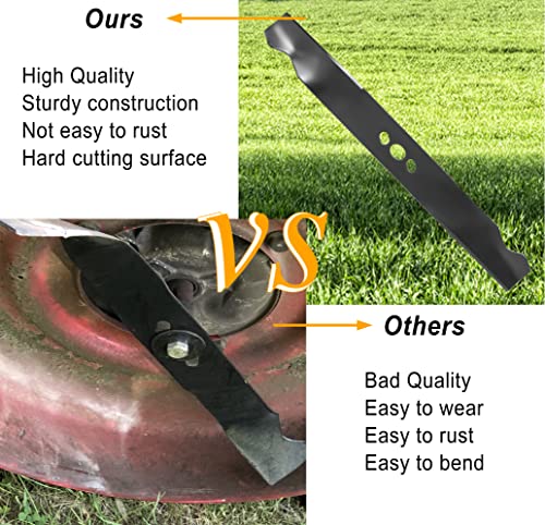 Wadoy 2105300125A Blade 1 Pack, MNA152505 MNA152701 Lawn Mower Blade Compatible with Hyper Tough 20 Inch Mower Blade